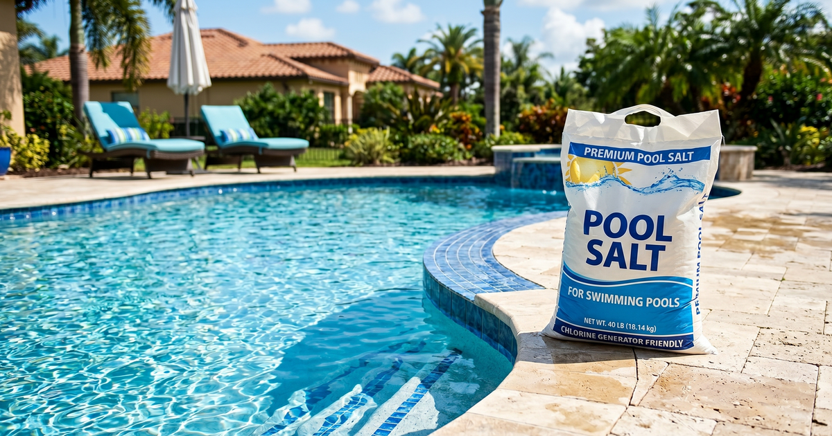How to Calculate & Adjust Pool Salt | Poolaroo