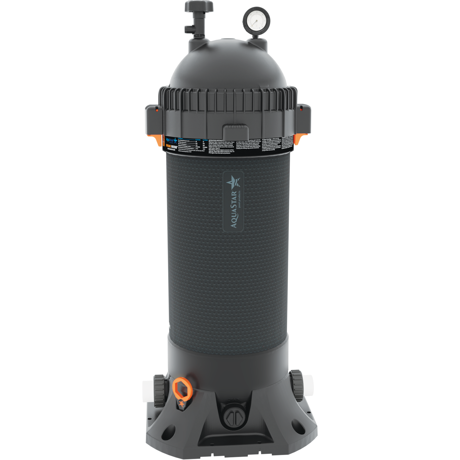AquaStar Pipeline Cartridge Filter 250 sq ft PLF35000 – Poolaroo